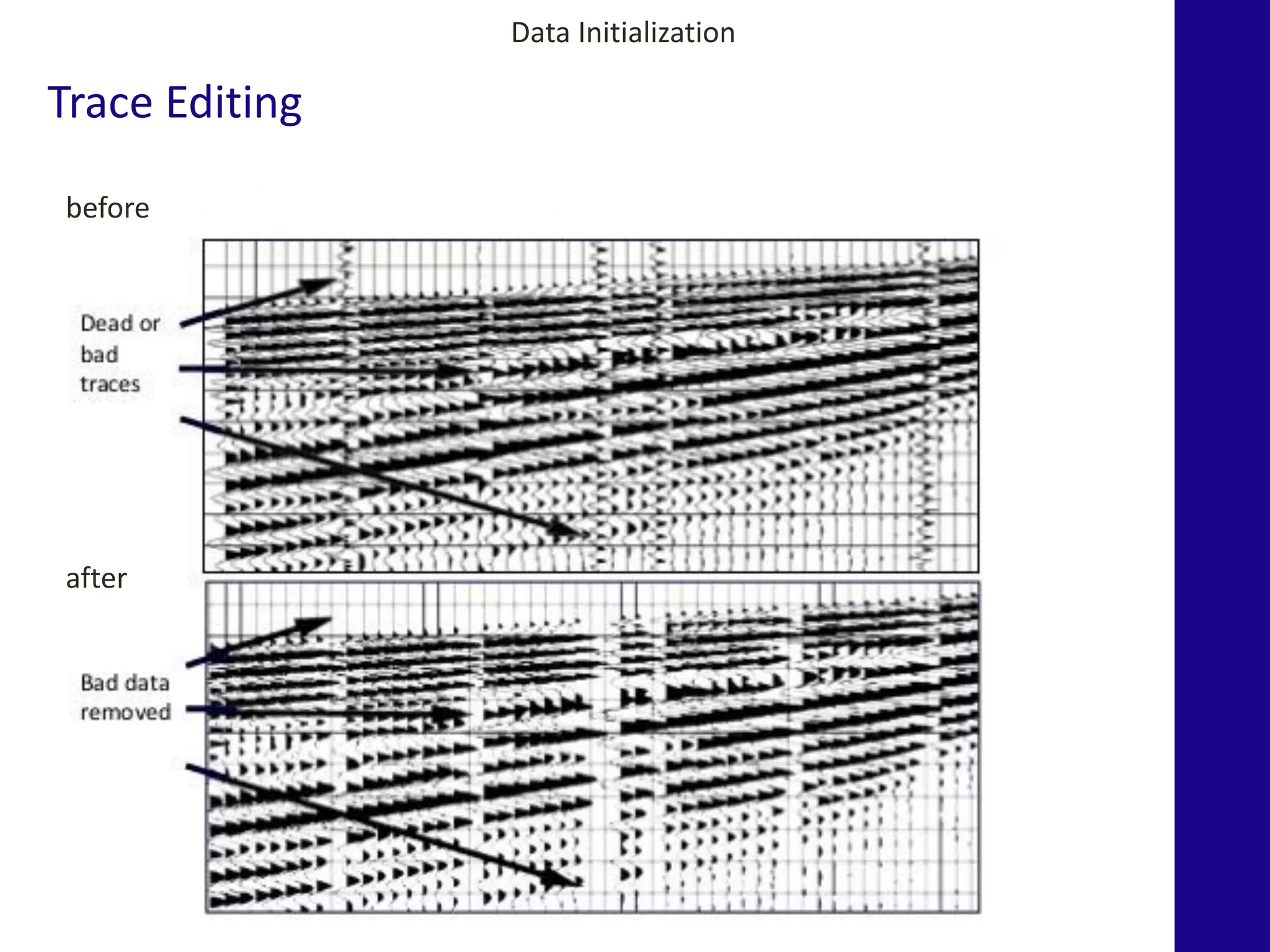 Simple seismic processing workflow | PDF