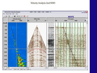 Simple seismic processing workflow | PDF