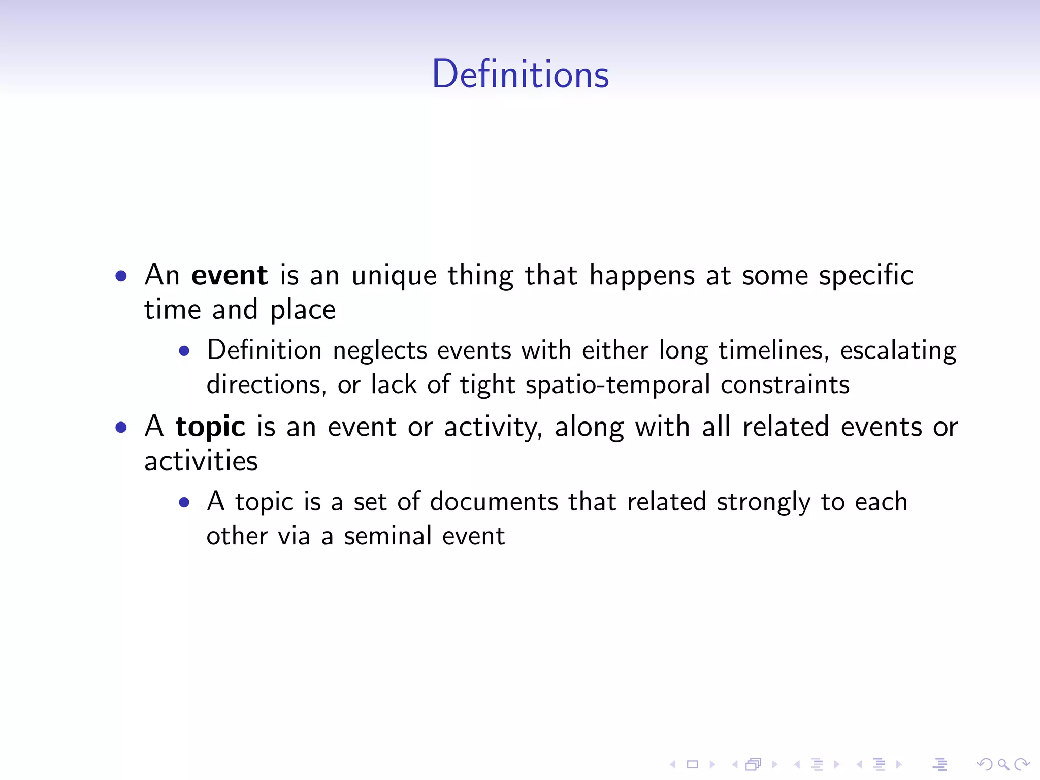 Simple semantics in topic detection and tracking | PDF