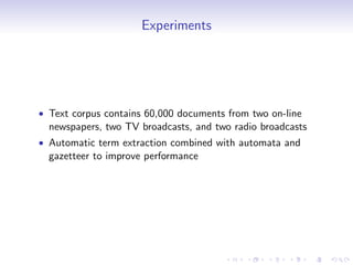 Simple semantics in topic detection and tracking | PDF