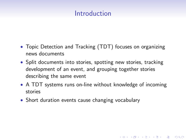 Simple semantics in topic detection and tracking | PDF | Geography ...