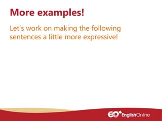 Simple sentences | PPTX