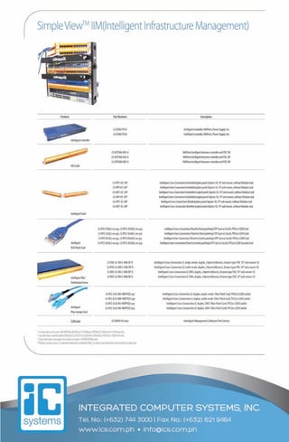 Simple™ Structured Cabling System (Cables) | PDF
