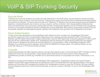 Simple Signal Business Voip | PDF