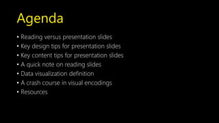 Simple Slide Design and Data Visualization Crash Course | PPTX