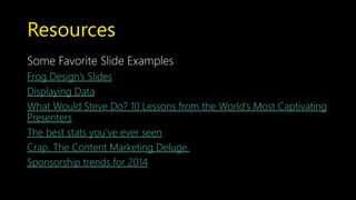 Simple Slide Design and Data Visualization Crash Course | PPTX | Computing | Technology & Computing