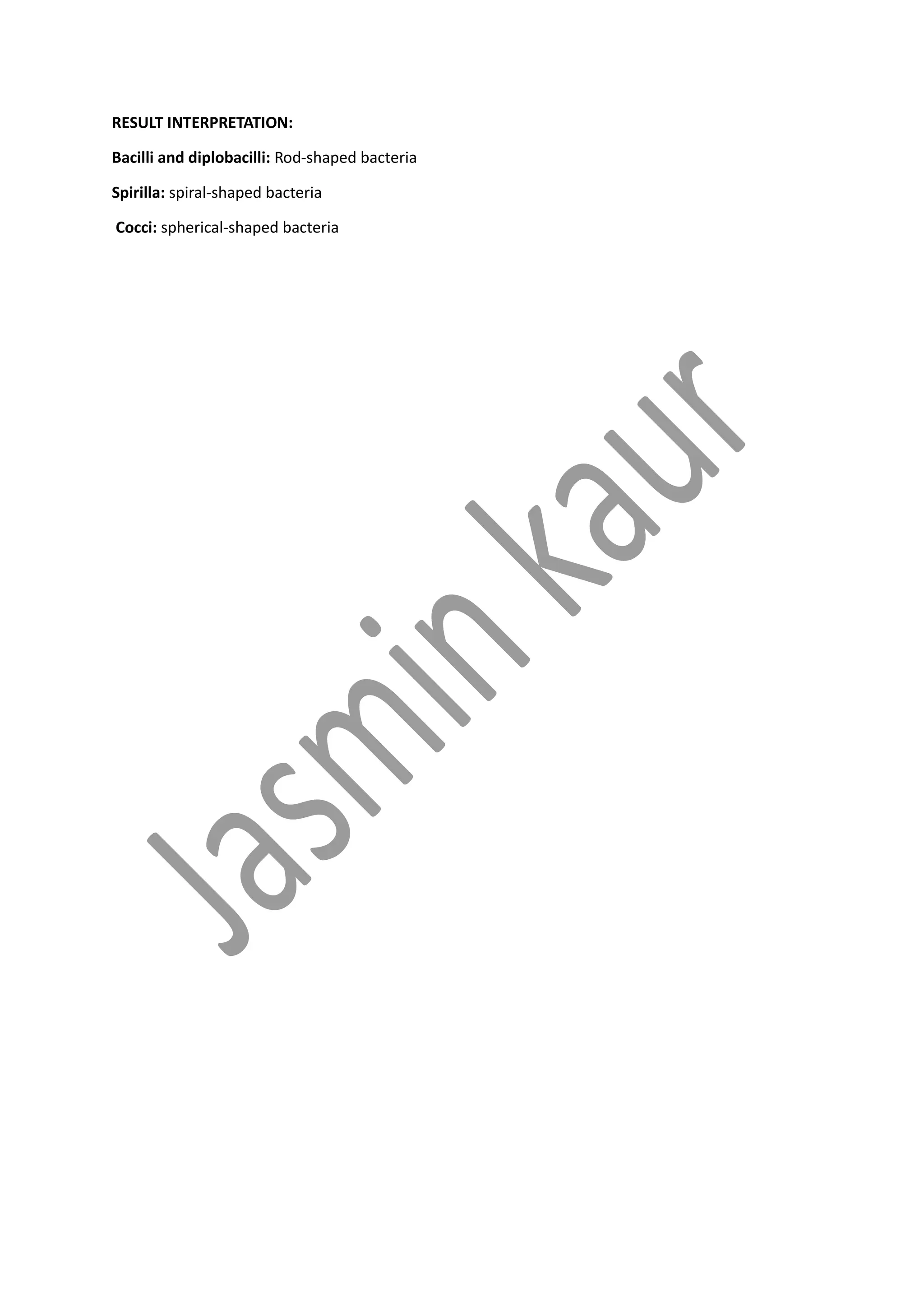 Identification Of Bacteria By Simple Staining Pdf