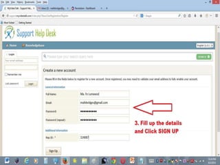 Simple step how to request for pin | PPTX