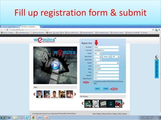 Simple step registration | PPTX