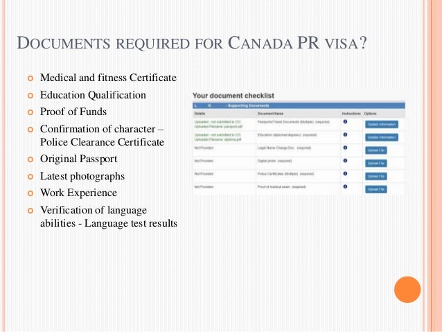 Simple Steps to Apply for Canada PR visa from India | PPTX | Travel ...