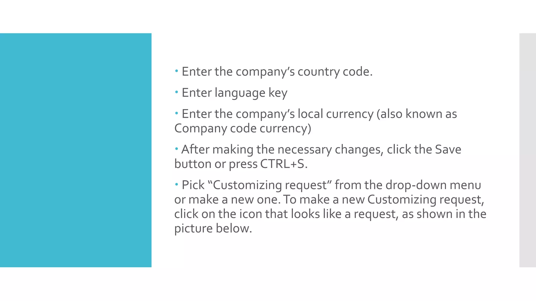 Simple Steps to Create Company in SAP FICO | PPTX