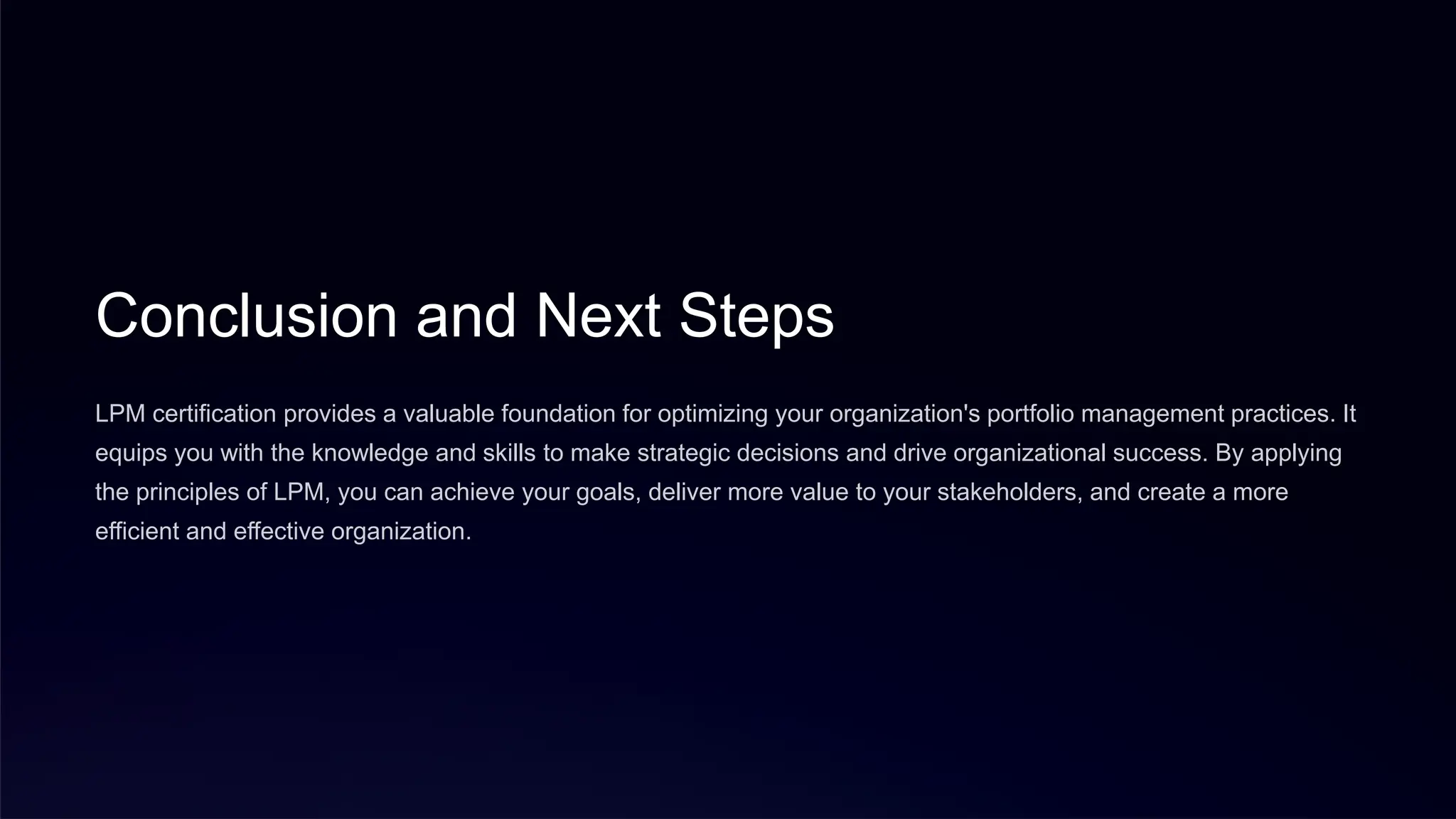 Simple Steps to Lean Portfolio Management (LPM) Certification.pptx