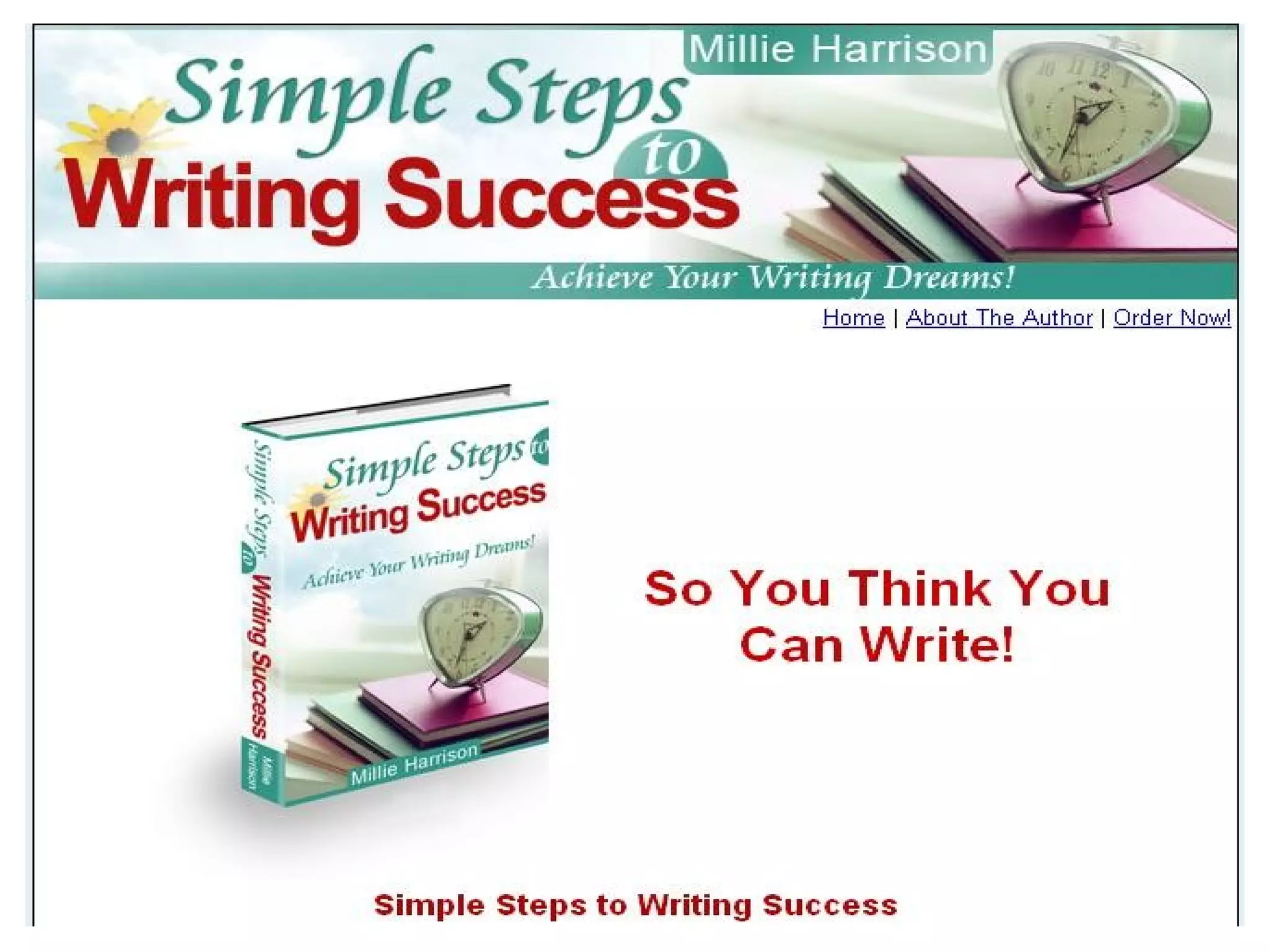 Simple steps to writing success.ppt11 | PPT
