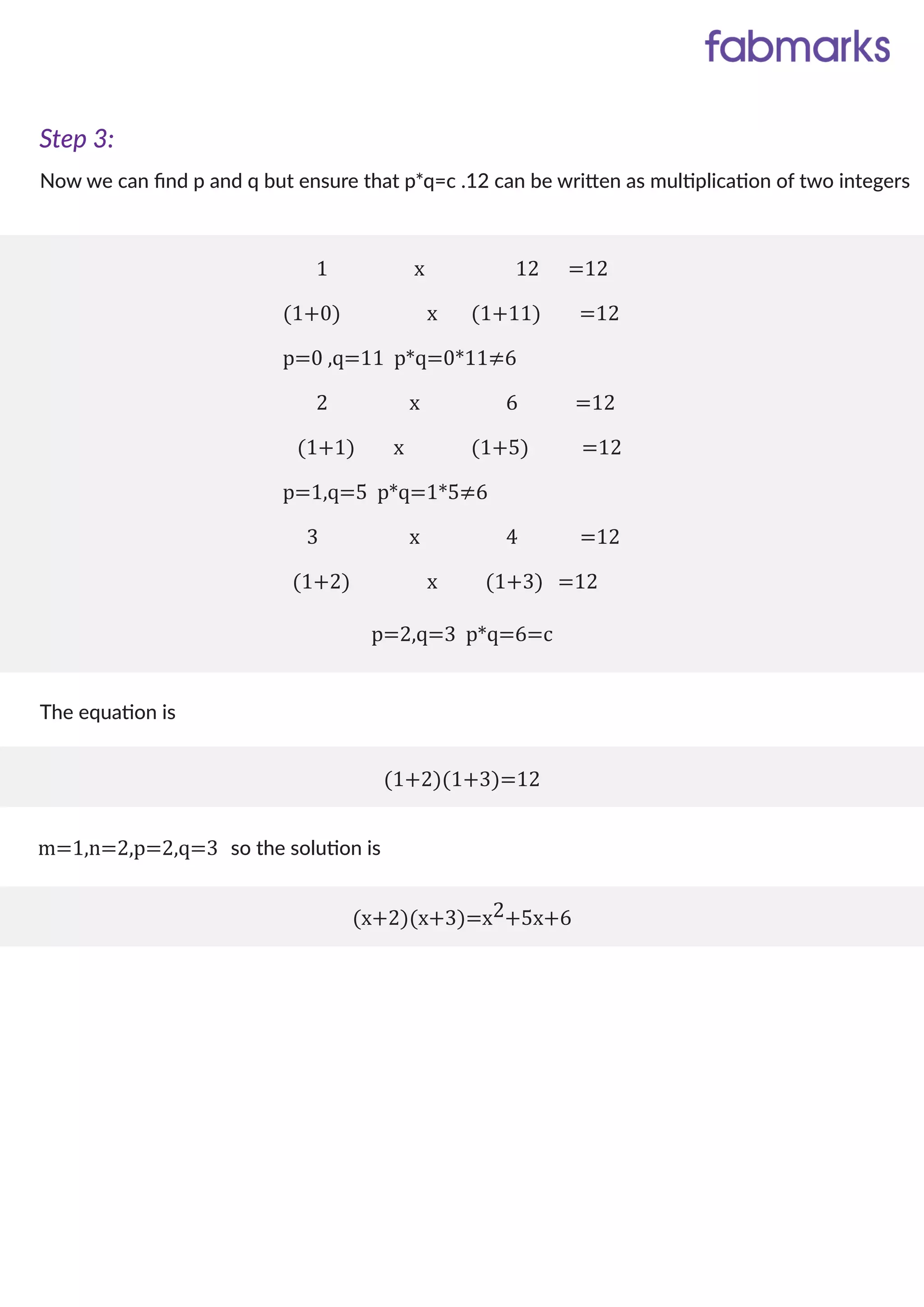 No factorization,no complex methods -Simplest method to solve quadratic ...