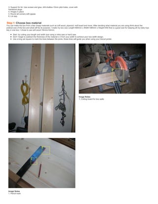 Simple storage box | PDF | Woodworking | Arts and Crafts