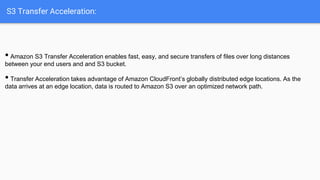 AWS Simple Storage Service (s3) | PPTX