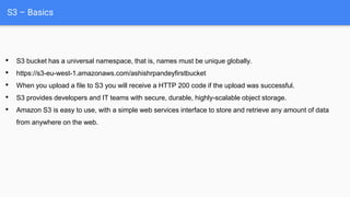 AWS Simple Storage Service (s3) | PPTX