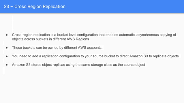 AWS Simple Storage Service (s3) | PPTX | Cloud Computing | Internet