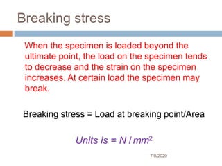 Simple stress and strains | PPTX