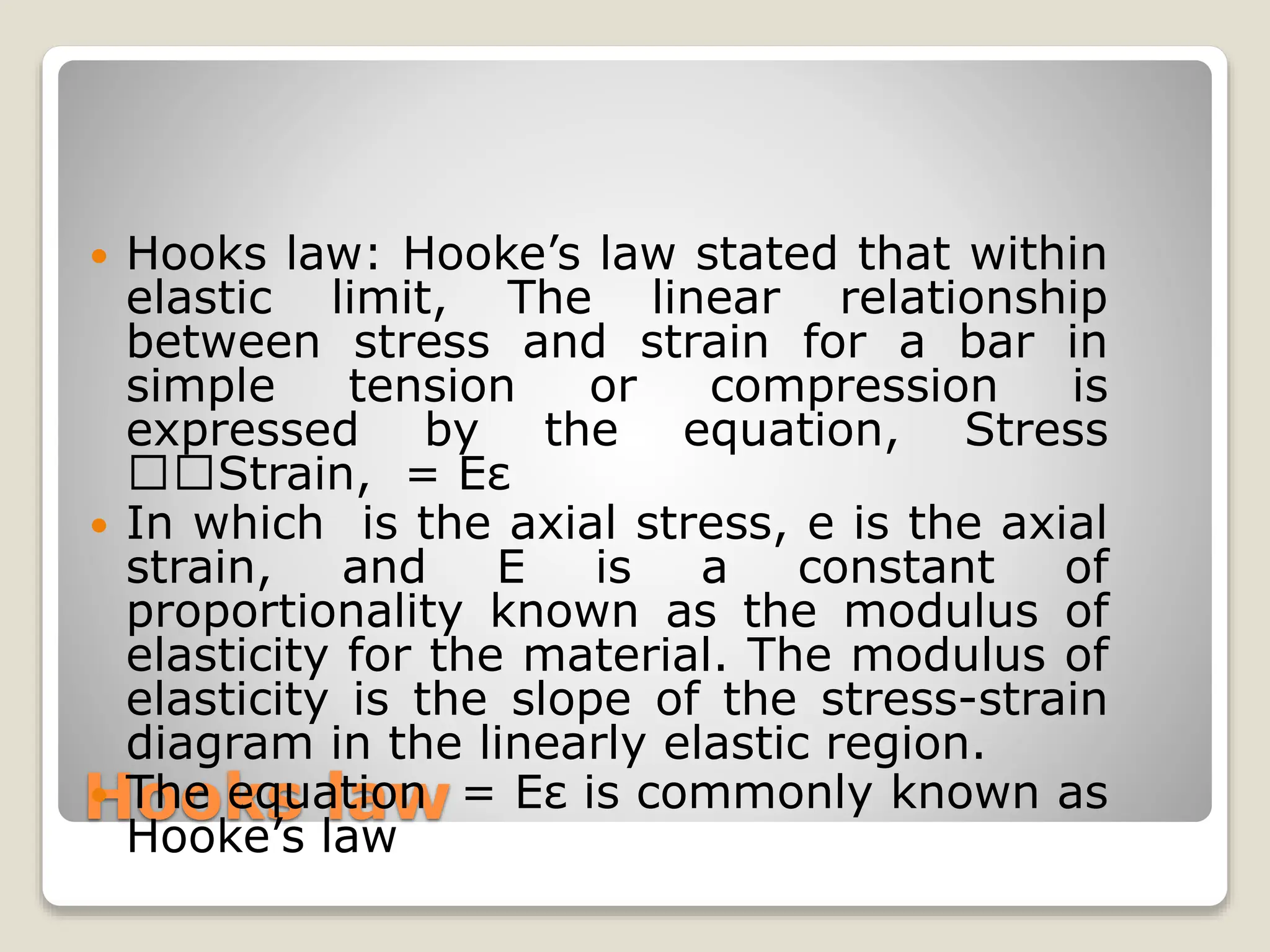 MOM Simple Stress & Strain Chapter I .pptx