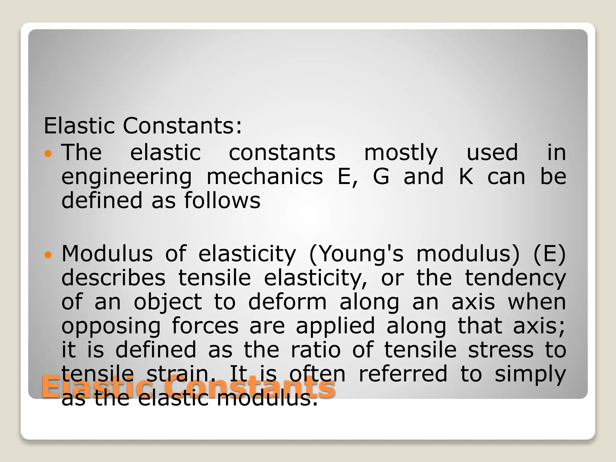 MOM Simple Stress & Strain Chapter I .pptx
