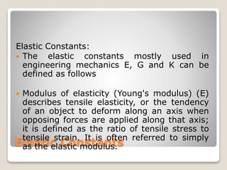 MOM Simple Stress & Strain Chapter I .pptx
