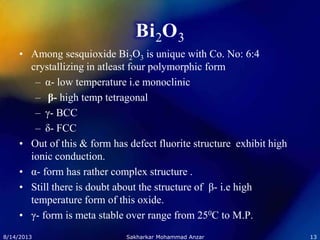 Simple structures of solid state chemistry | PPTX | Chemistry | Science