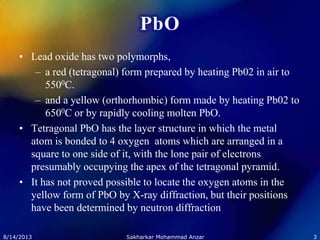 Simple structures of solid state chemistry | PPTX | Chemistry | Science