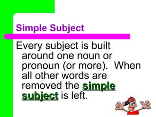 Simple subject | PPT