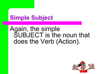 Simple subject | PPT