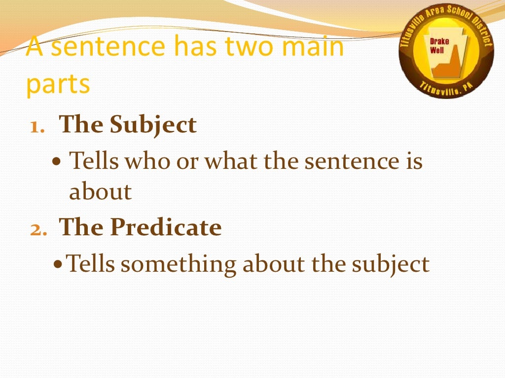 Simple Subjects And Simple Predicates