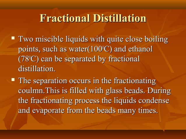 Simple techniques of separating mixtures | PPT