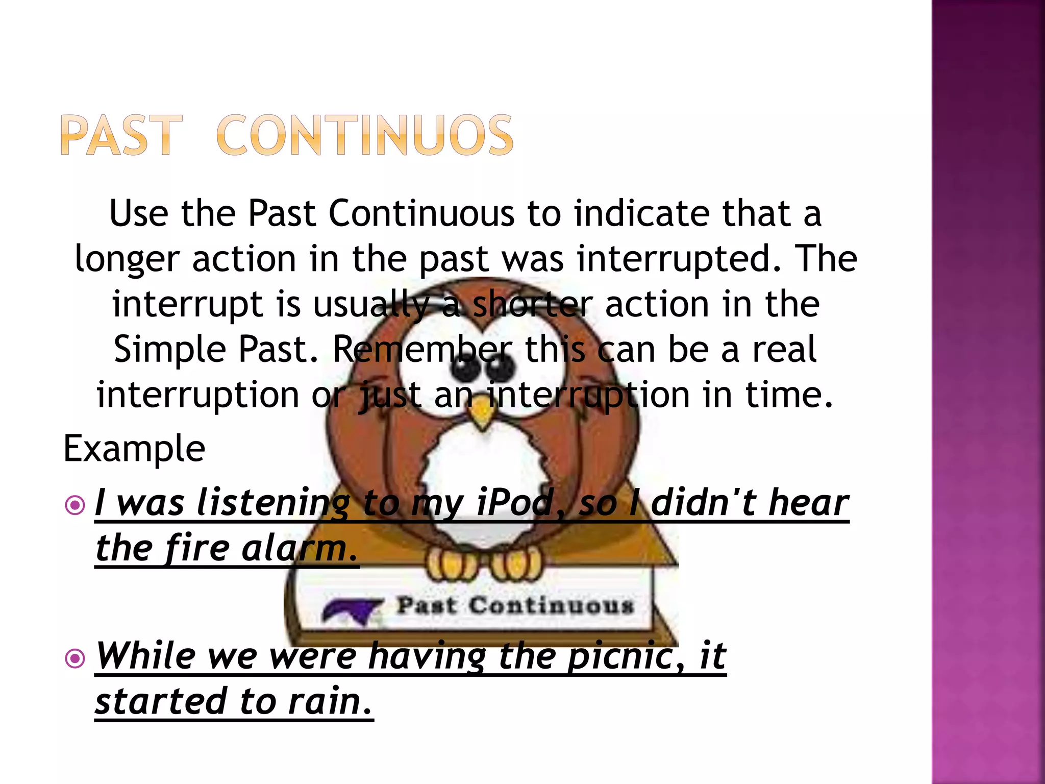 Simple tenses | PPTX