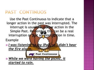 Simple tenses | PPTX