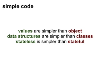 Simple testable code | PPT