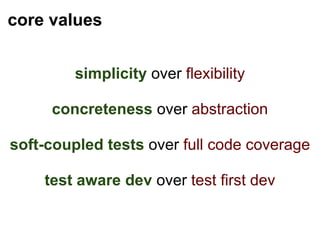 Simple testable code | PPT