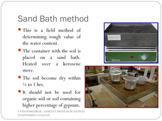 Simple test on soil | PPS
