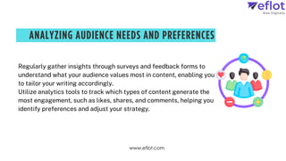 Simple Tips for Effective Content Writing | Eflot | PPT