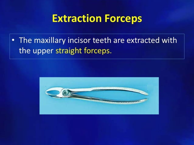 Simple tooth extraction | PPT