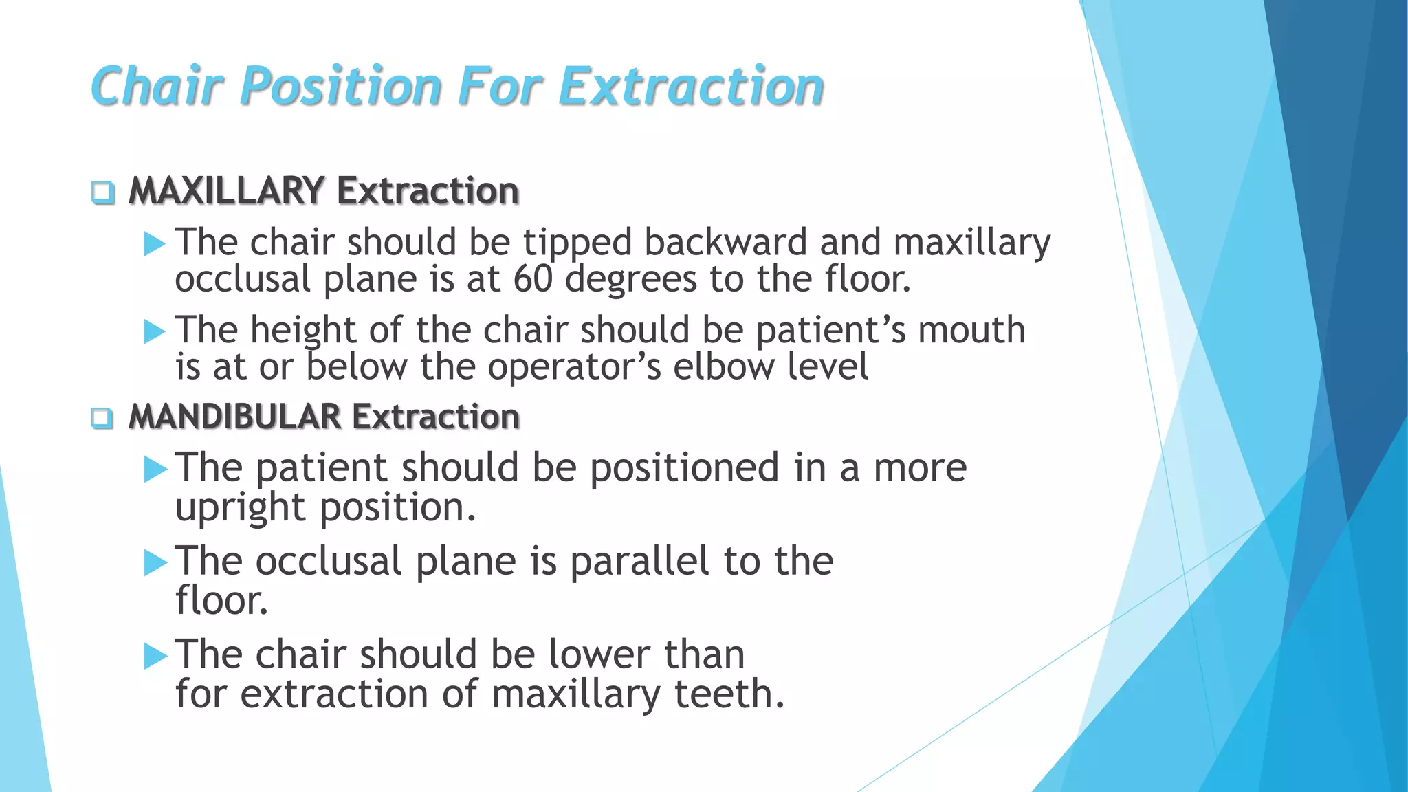 Tooth Extraction Simple Technique | PPTX