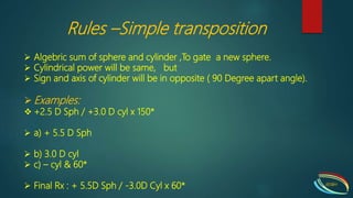 Simple & Toric Transposition | PPTX