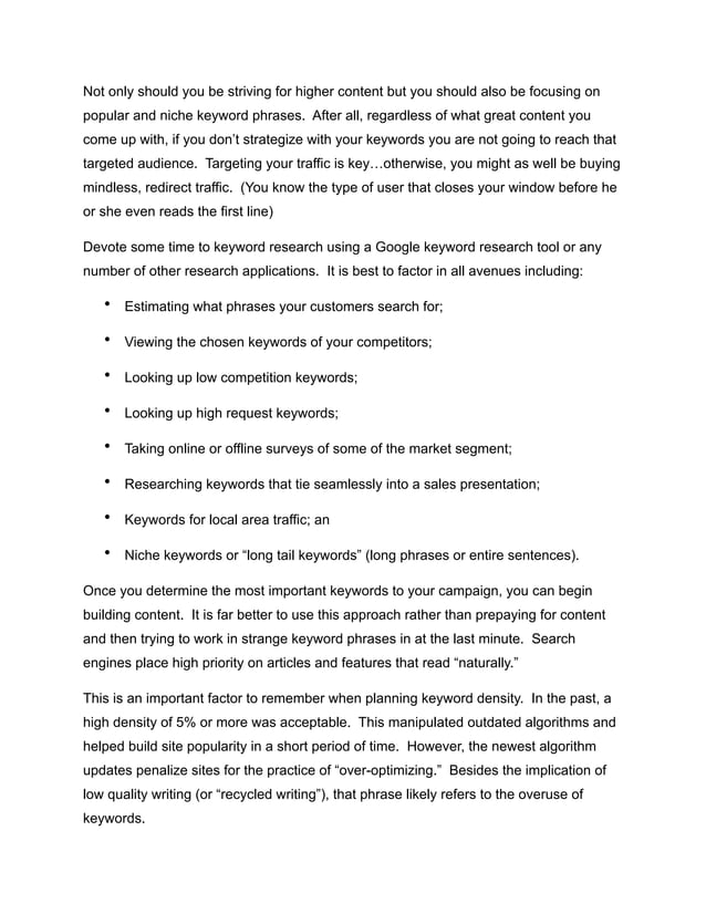 Simple traffic solutions | PDF