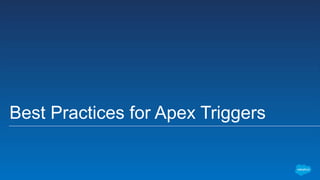 Build Great Triggers Quickly with STP (the Simple Trigger Pattern) | PPT