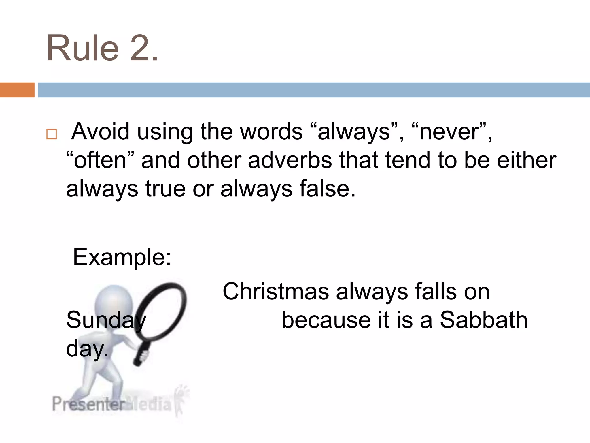 Simple true false test | PPT
