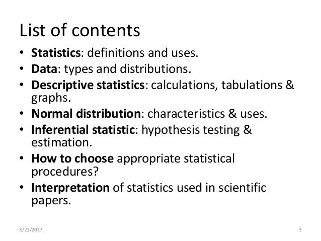 Simple understanding of biostatistics