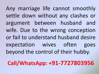 Simple vashikaran mantra to control wife | PPT