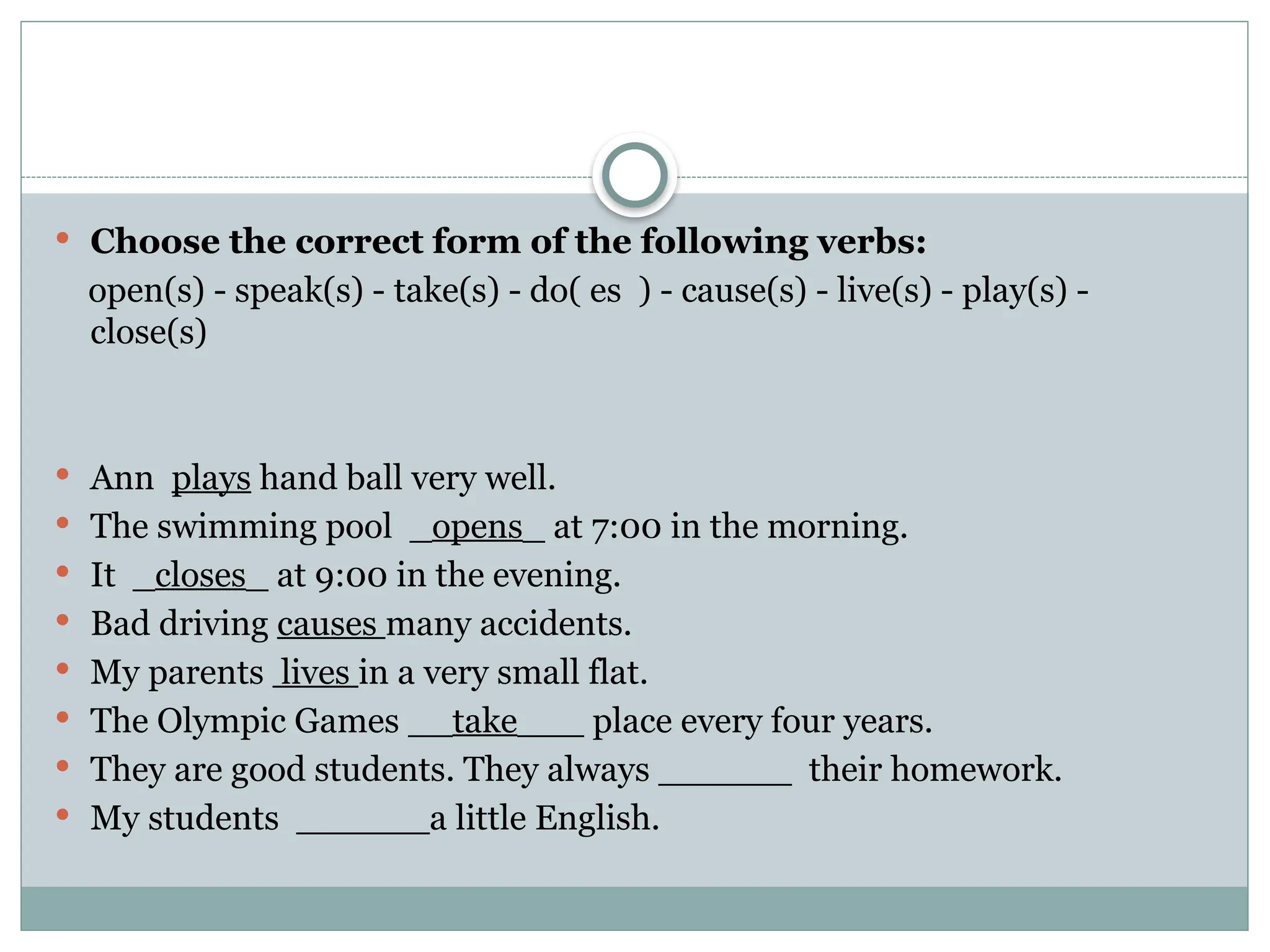 Simple Verb Tenses.pptxSimple Verb Tense | PPT