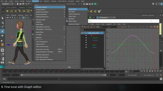 Character walkcycle in Maya (Basic) | PPTX