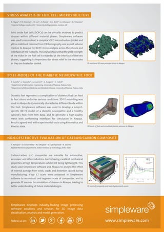 Simpleware and Abaqus | PDF