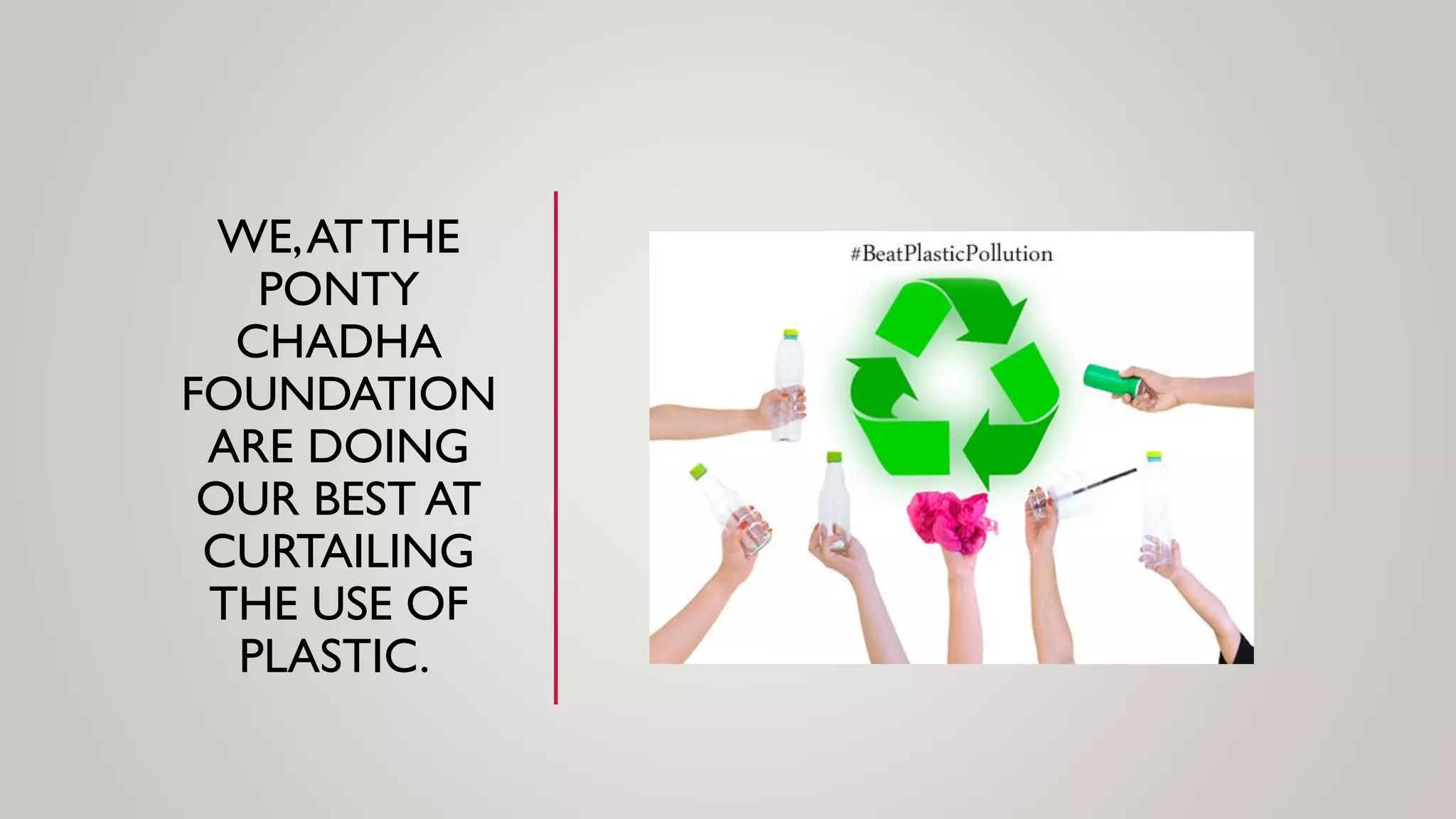 Simple ways to live a life free from plastic pollution | PPT